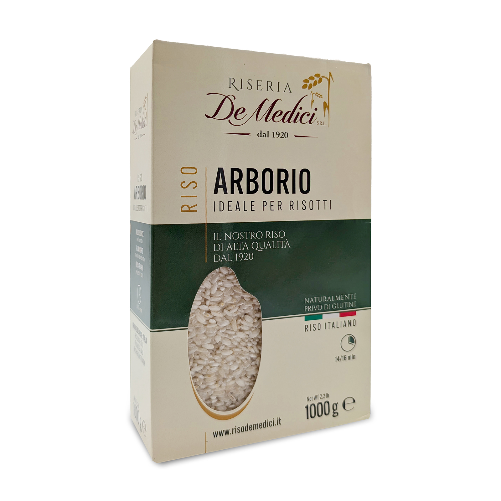 Riso Arborio sottovuoto – Riseria De Medici